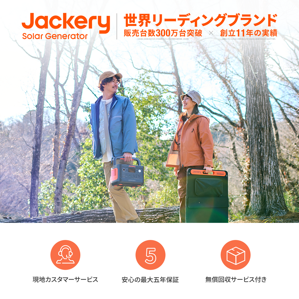 Jackery SolarGenerator 600Plus 100 Miniポータブル電源ソーラーパネルセット – Jackery Japan