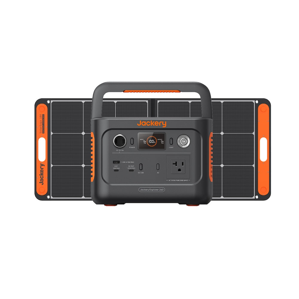 Jackery Solar Generator 240 100Wポータブル電源ソーラーパネルセット – Jackery Japan